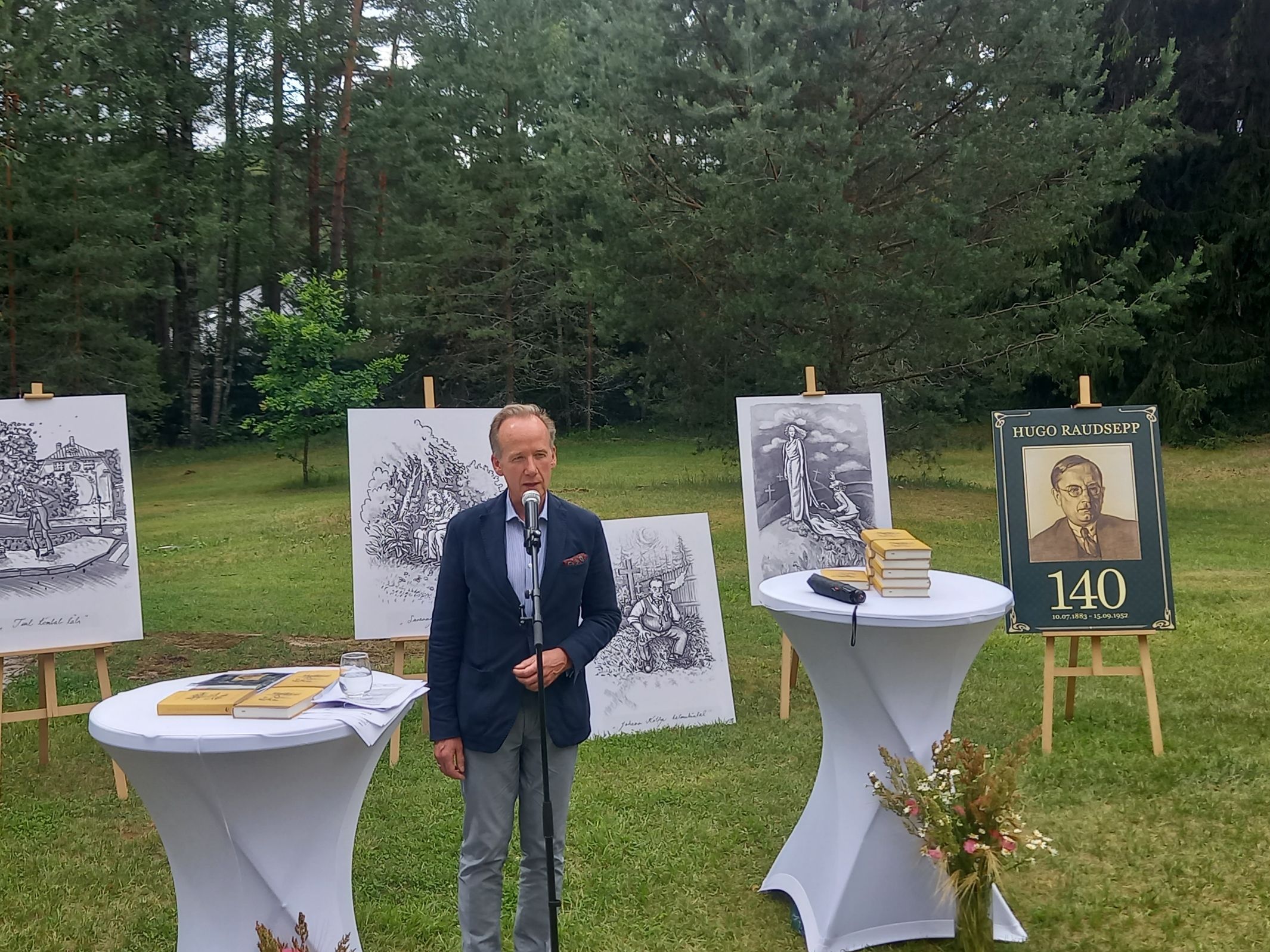 HUGO RAUDSEPP 140: VEREVI MOTELLIS ESITLETI ELVA KIRJANIKU RAAMATU ...